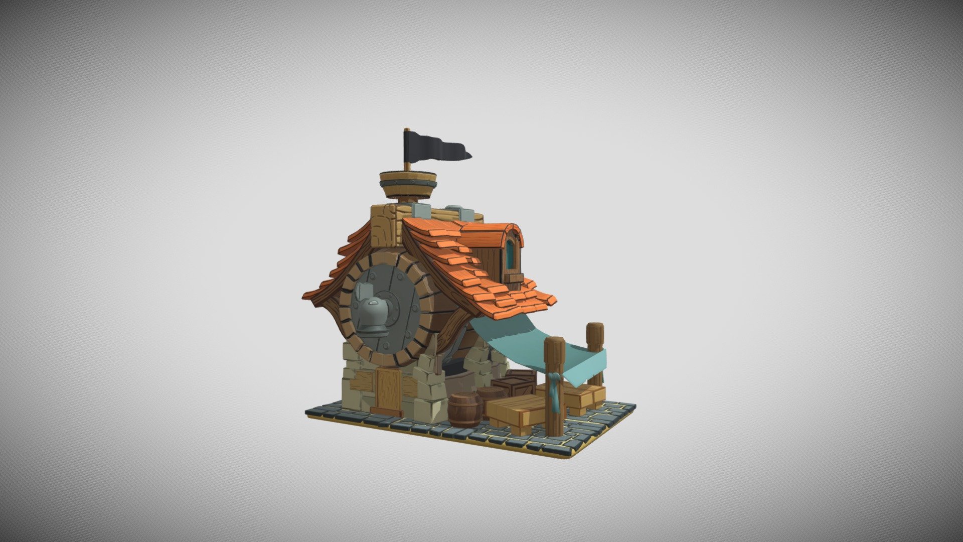 THE BEER HOUSE (SHACK ASSIGNMENT) - 3D model by aaronlim030 [b18729a ...
