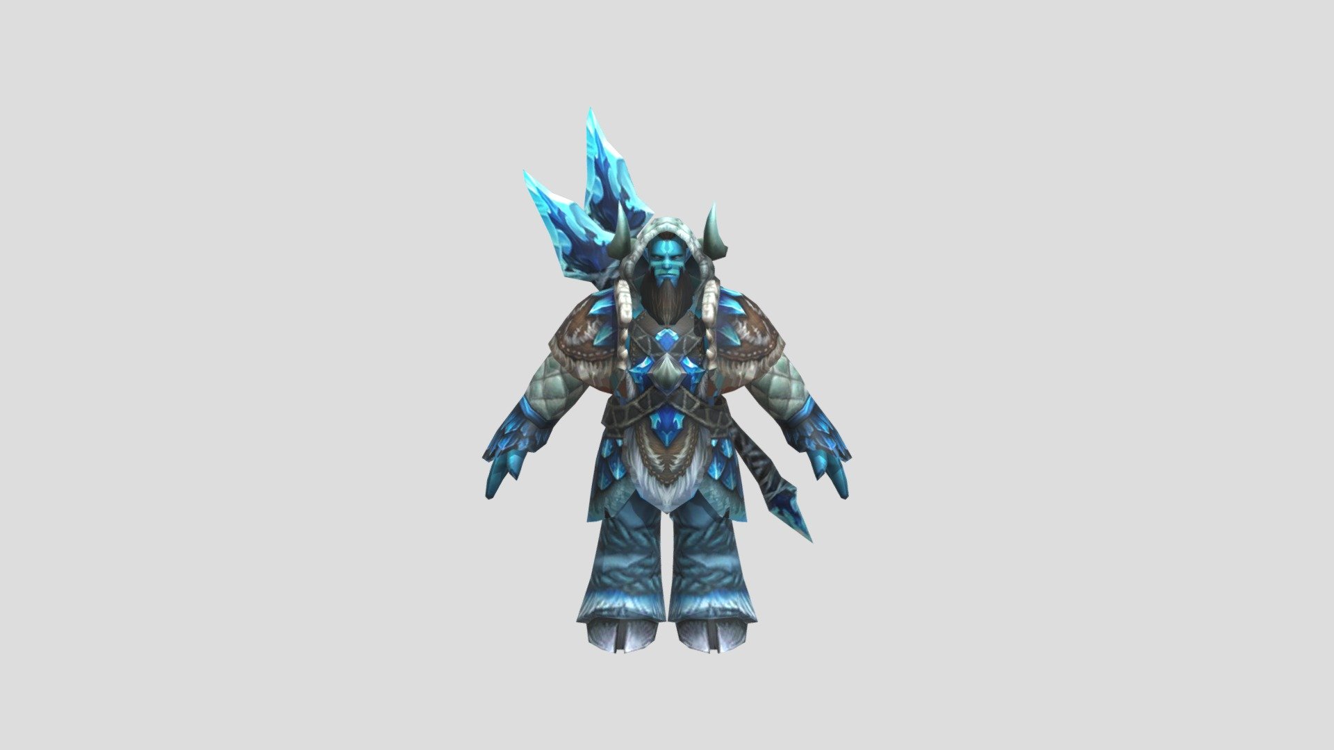 Monster_ Frost Giant_ Hunter_ Vari0 King's raid - Download Free 3D ...