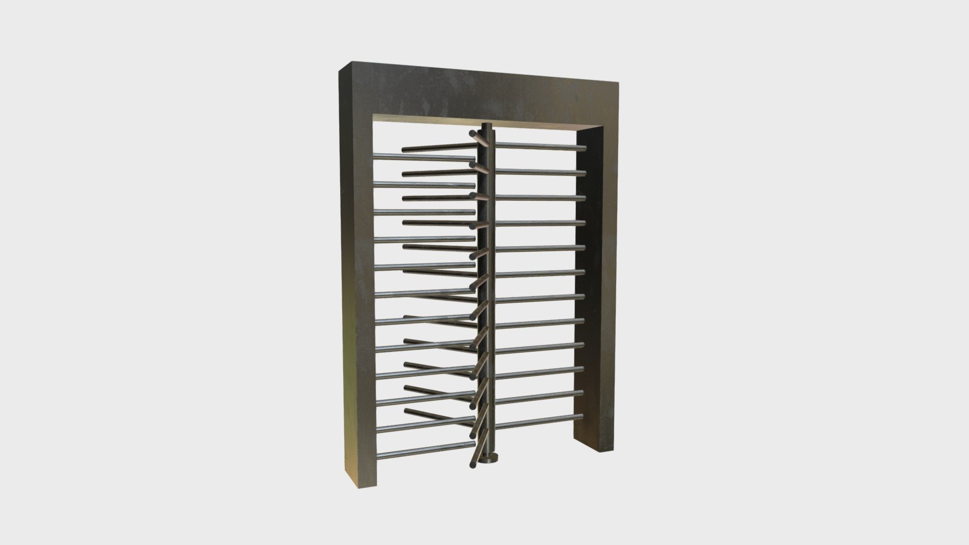 Revolving gate - Buy Royalty Free 3D model by FrancescoMilanese ...