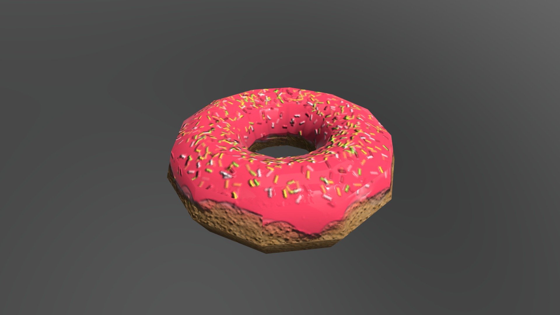 Doughnut - 3D model by mediusup [b189b11] - Sketchfab