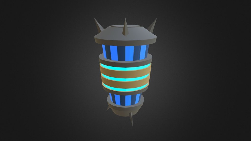 Alien Grenade Low Poly - 3D model by xm3ldf [b18ad8d] - Sketchfab