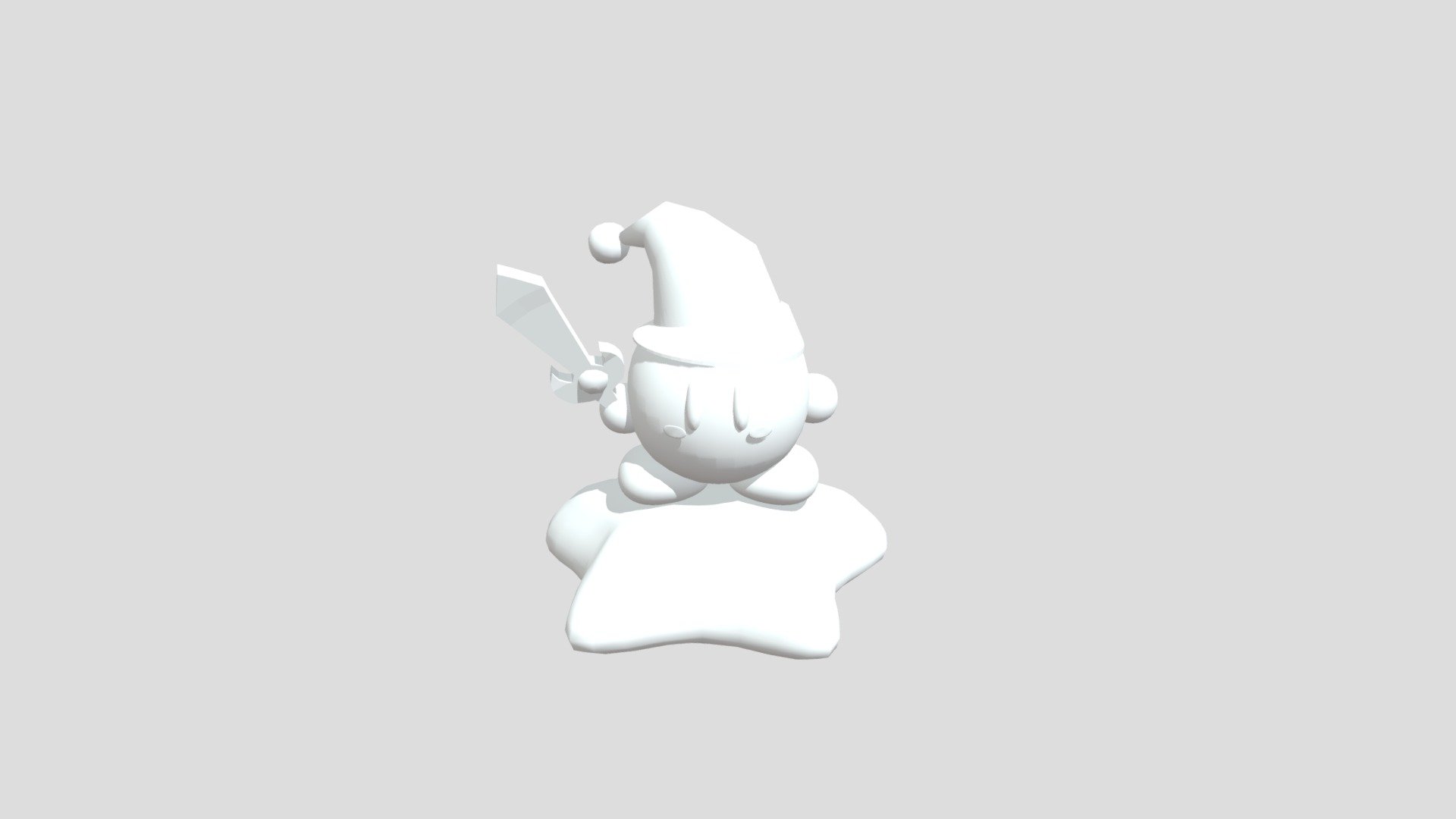 Kirby Chess Piece - 3D model by 1221309295 [b18b25a] - Sketchfab