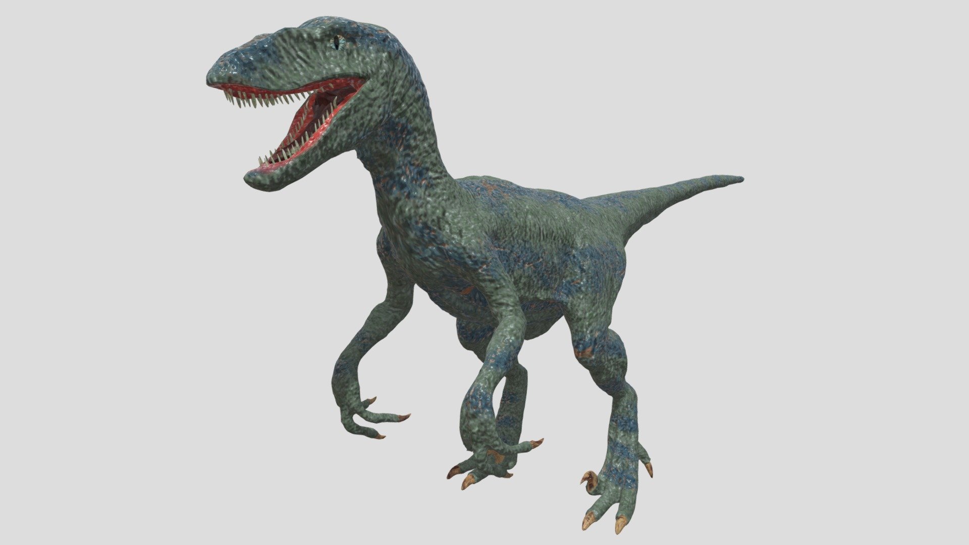 Velociraptor - Buy Royalty Free 3D model by 3dlowpoly [b18b452 ...