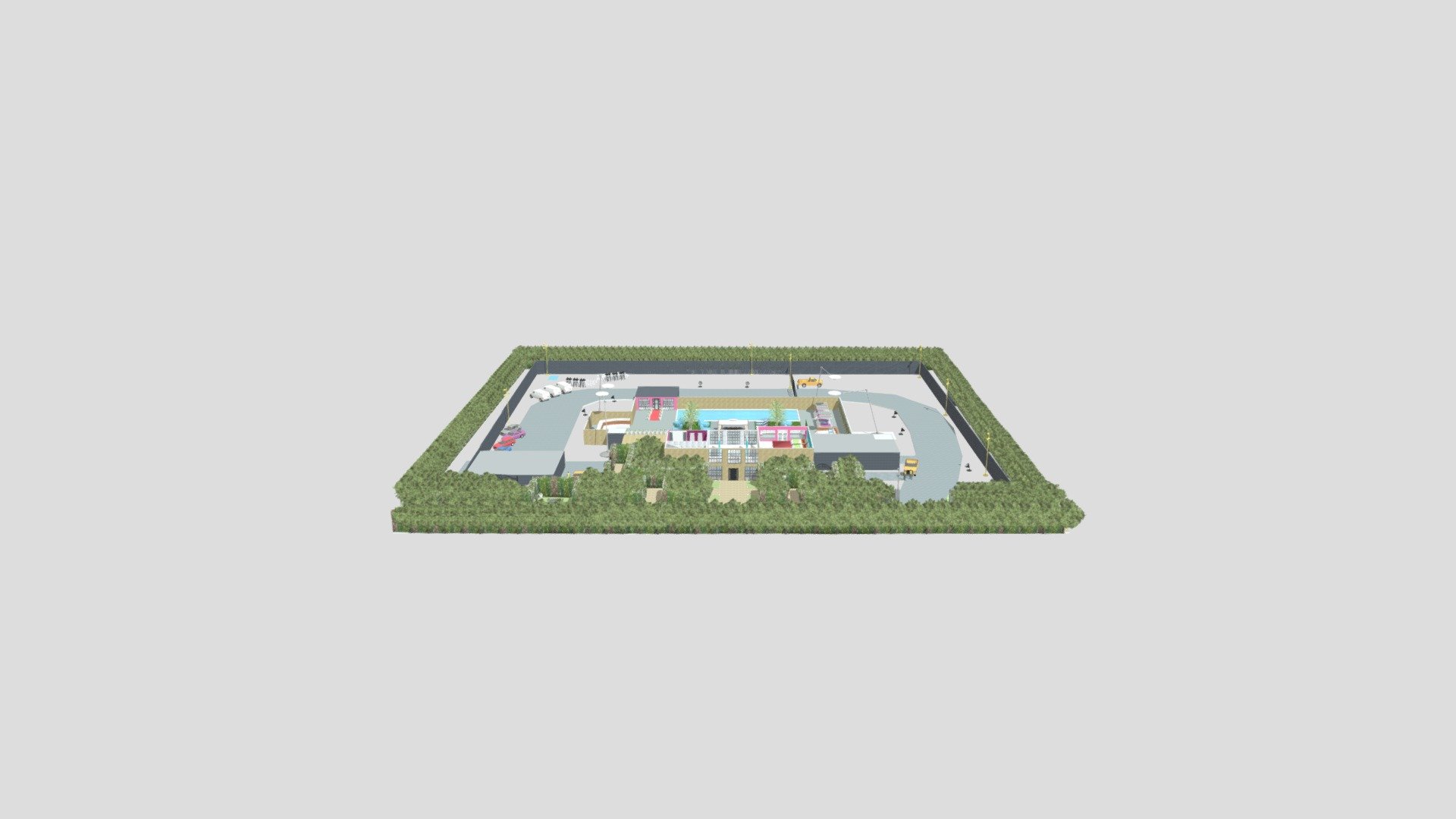 Love Island Villa ( 1 ) - Download Free 3D model by Home Design 3D ...