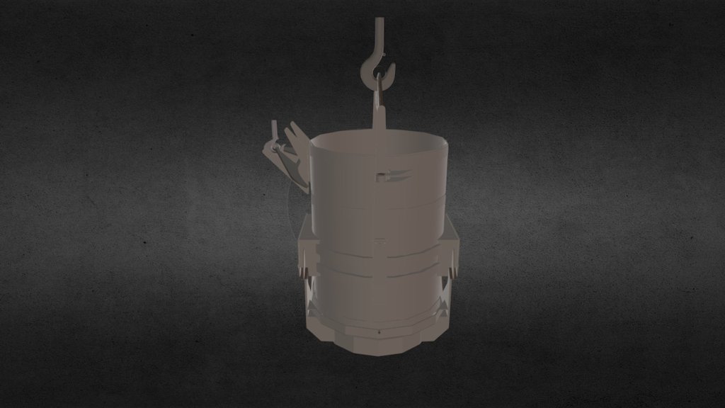 Scrap Bucket - Closed - 3D model by EAFabCorp [b18c9c2] - Sketchfab