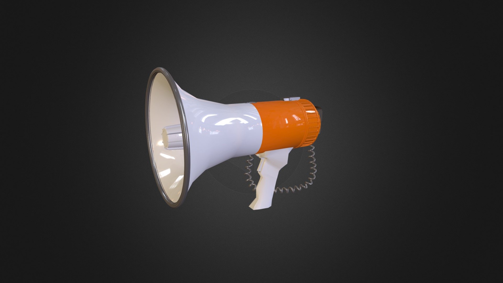 Megaphone - 3D model by llllline [b18d444] - Sketchfab