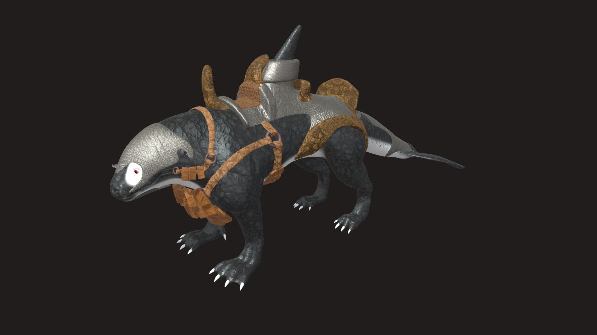Orcathos - The Armored Sea Beast - 3D model by omarelnady ...