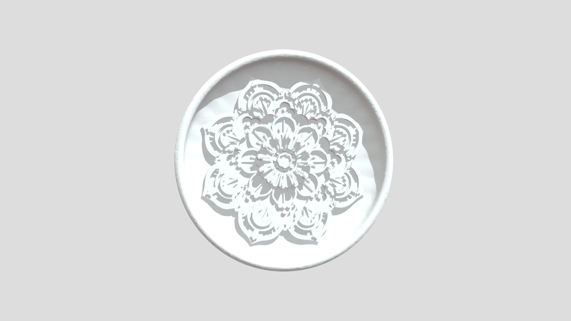 Mandala - Download Free 3D model by selfie 3D scan (@bevadek) [b18e833 ...