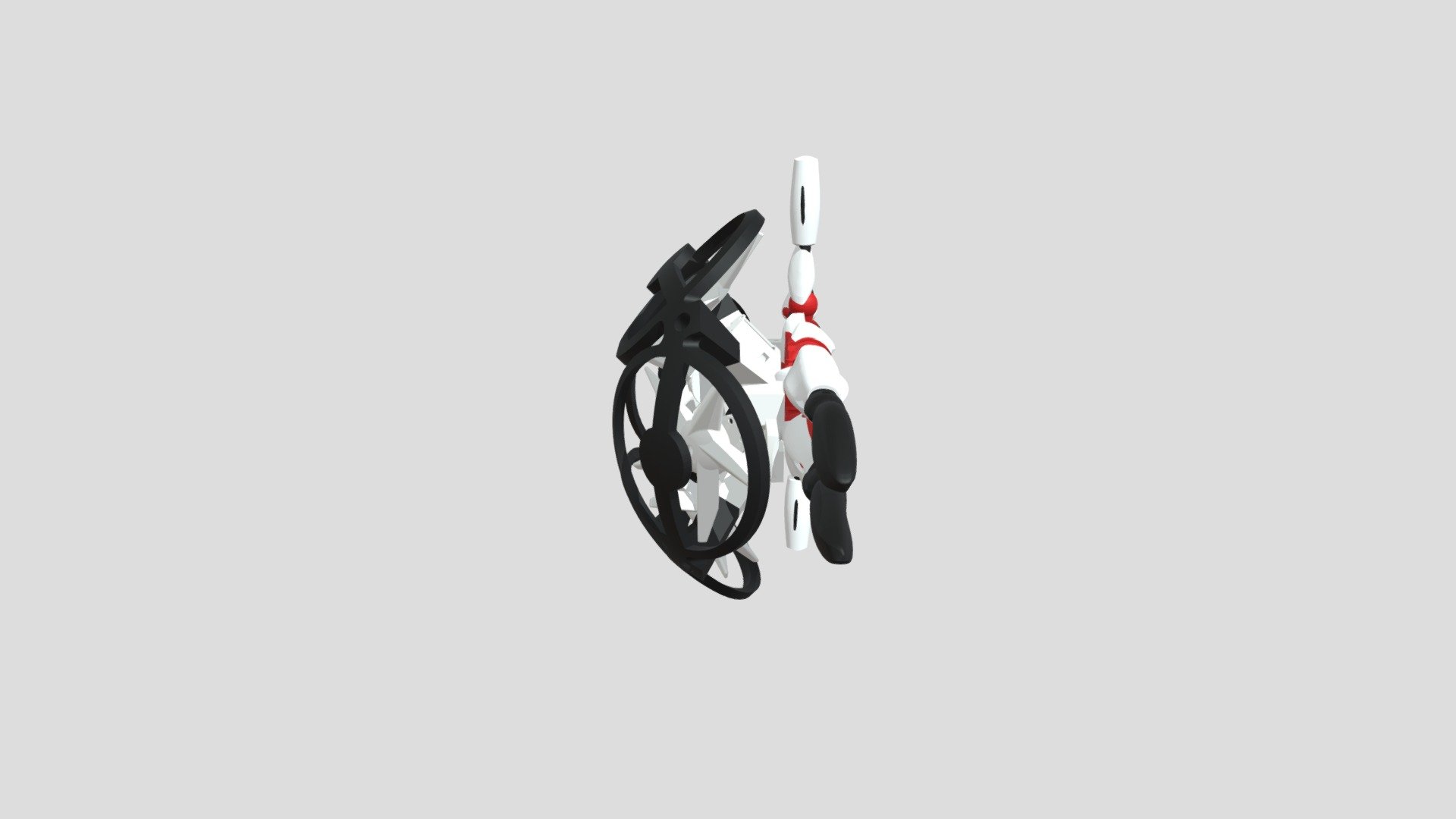 Human Droid Flighter V2 - 3D model by mirkopierli [b18f811] - Sketchfab