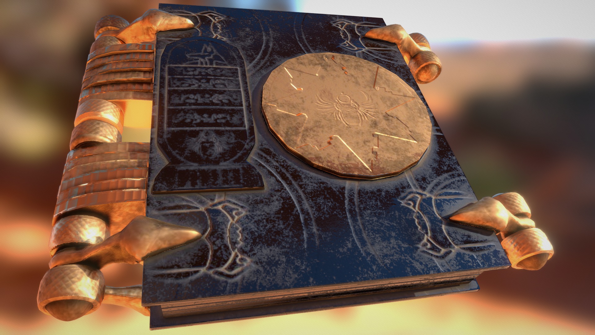 Book of the Dead Project and Portfolio project - 3D model by Aliasofall ...