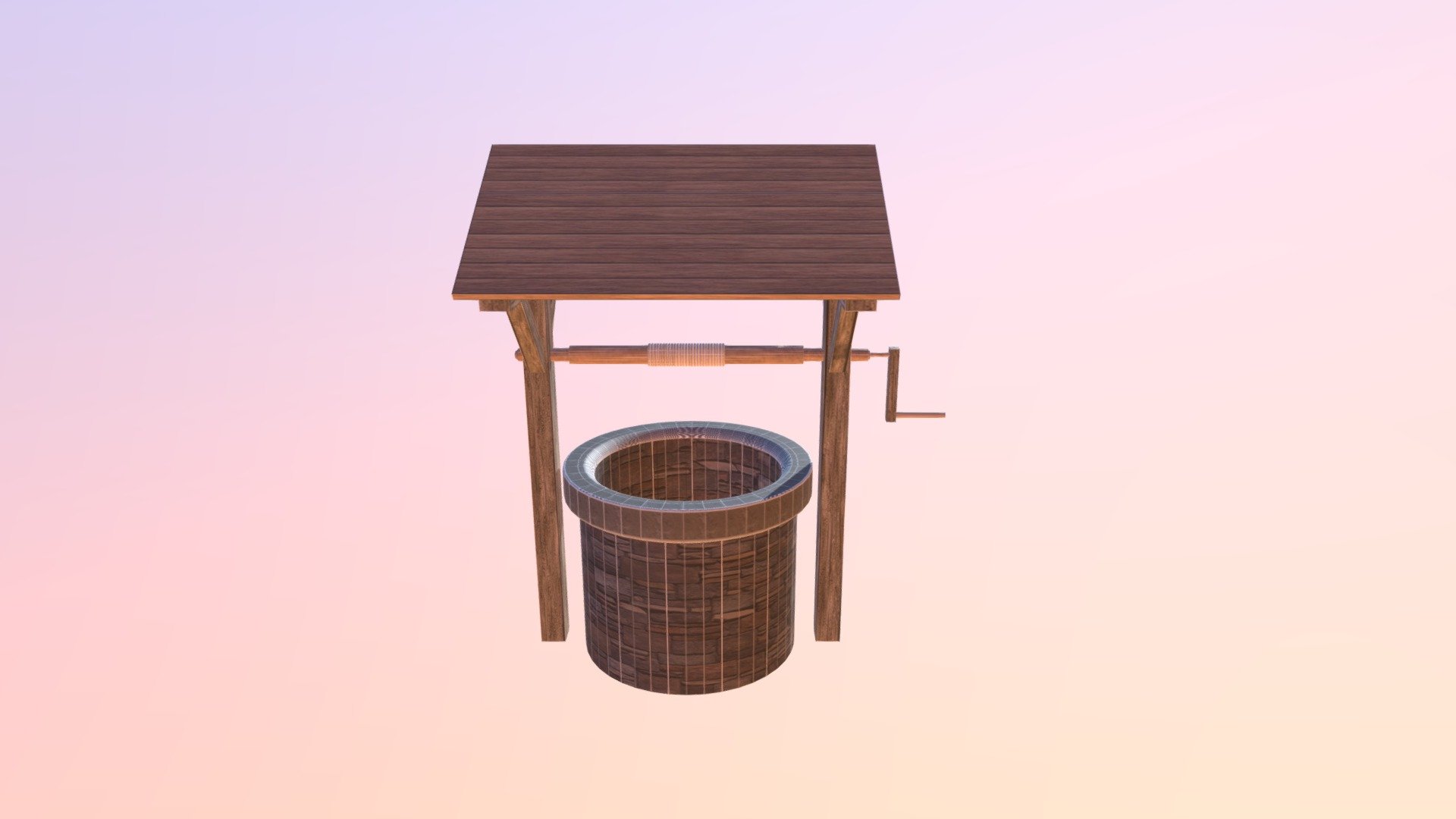 Well - 3D model by angiegone [b1903e7] - Sketchfab