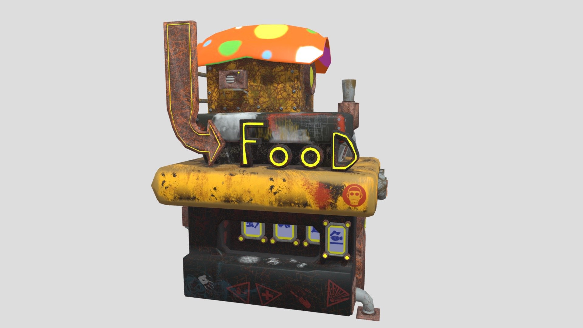 food-shop - Download Free 3D model by Mylom [b1905d7] - Sketchfab