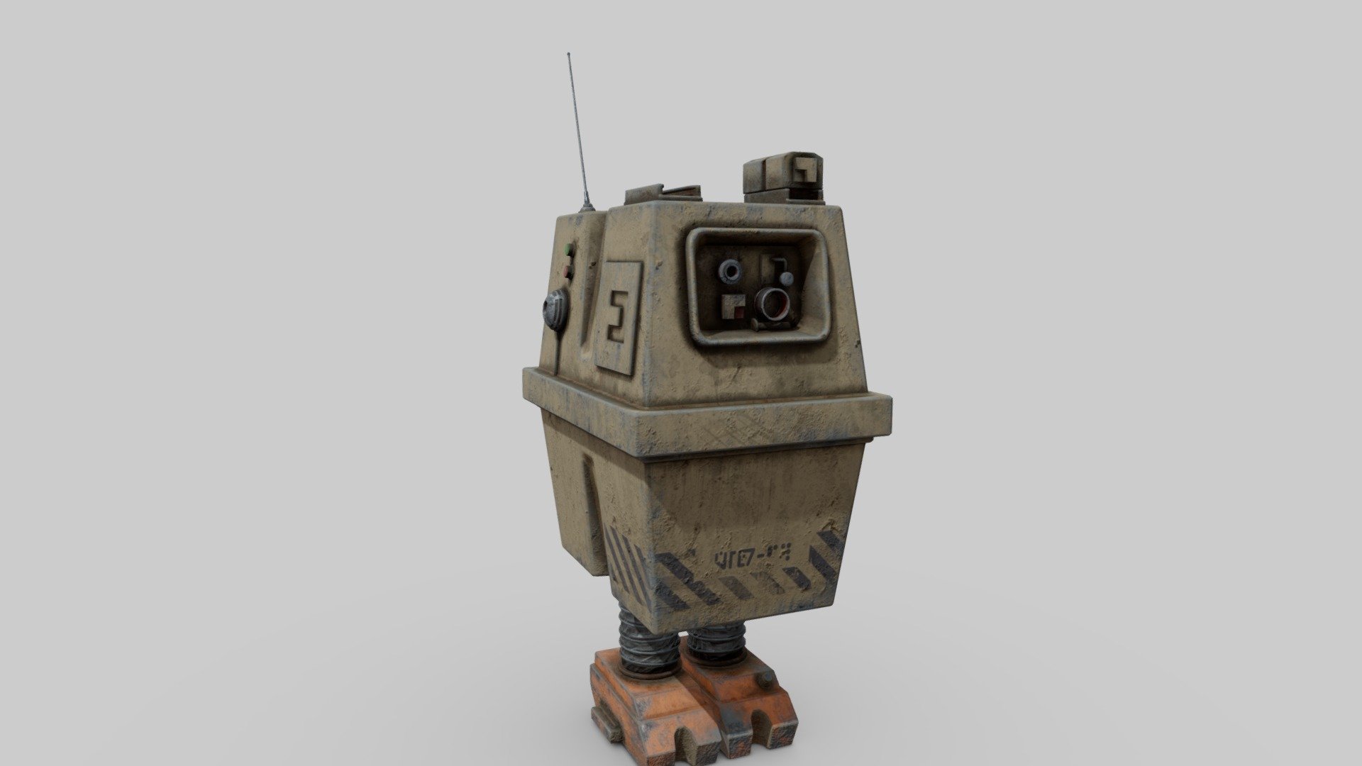 Star Wars Gonk Droid - Buy Royalty Free 3D model by Robear (@xiaorobear ...