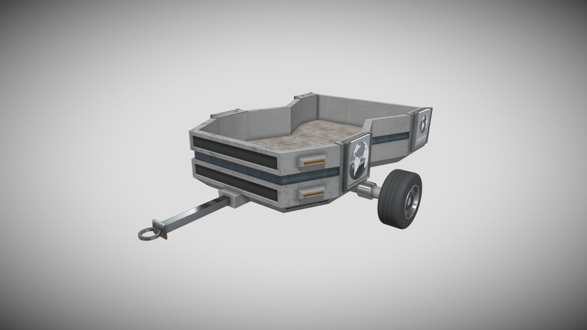 Car Trailer - Download Free 3D model by ilarioseb [b1911a0] - Sketchfab