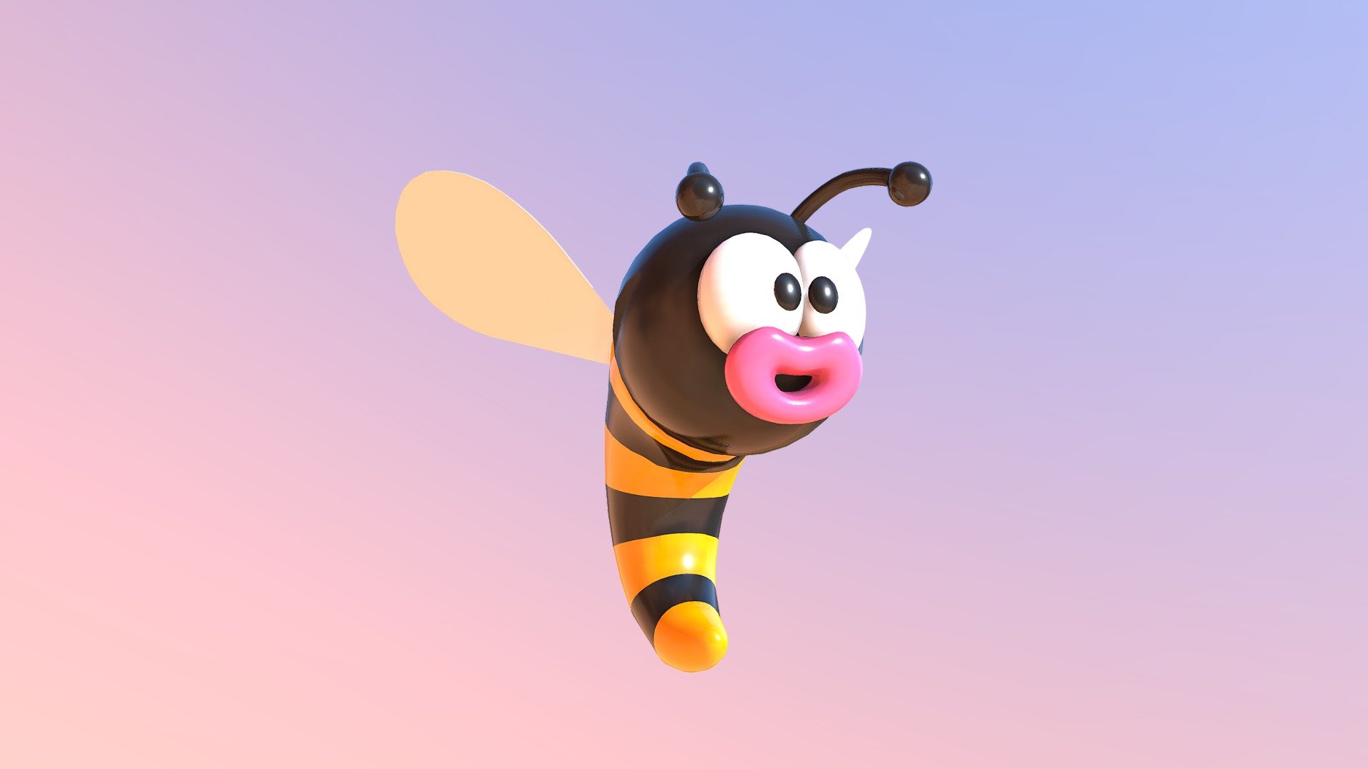 Bee Wee - Download Free 3D model by Zainal Abd. Kahar (@zsuperxtreme ...