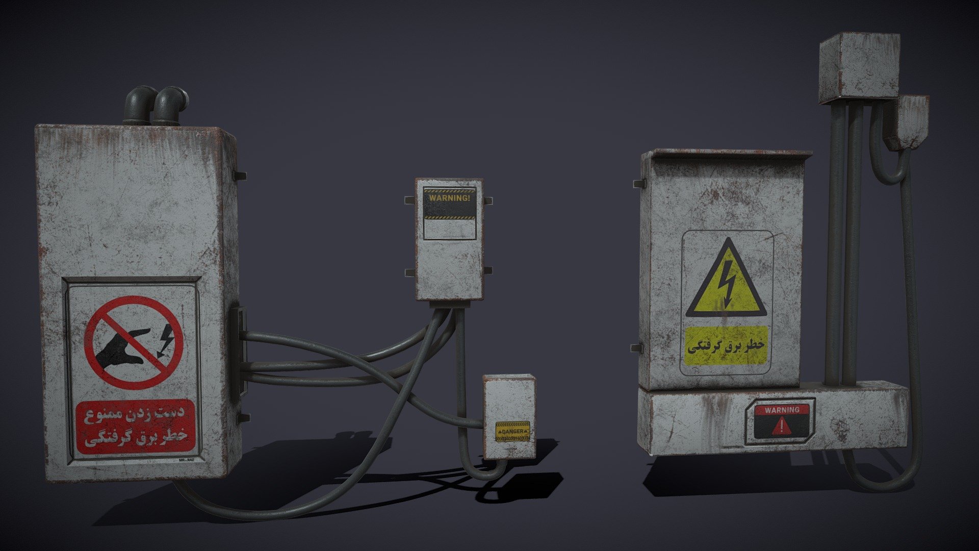 Electricity Box -25MB - Download Free 3D model by Mehdi Shahsavan ...