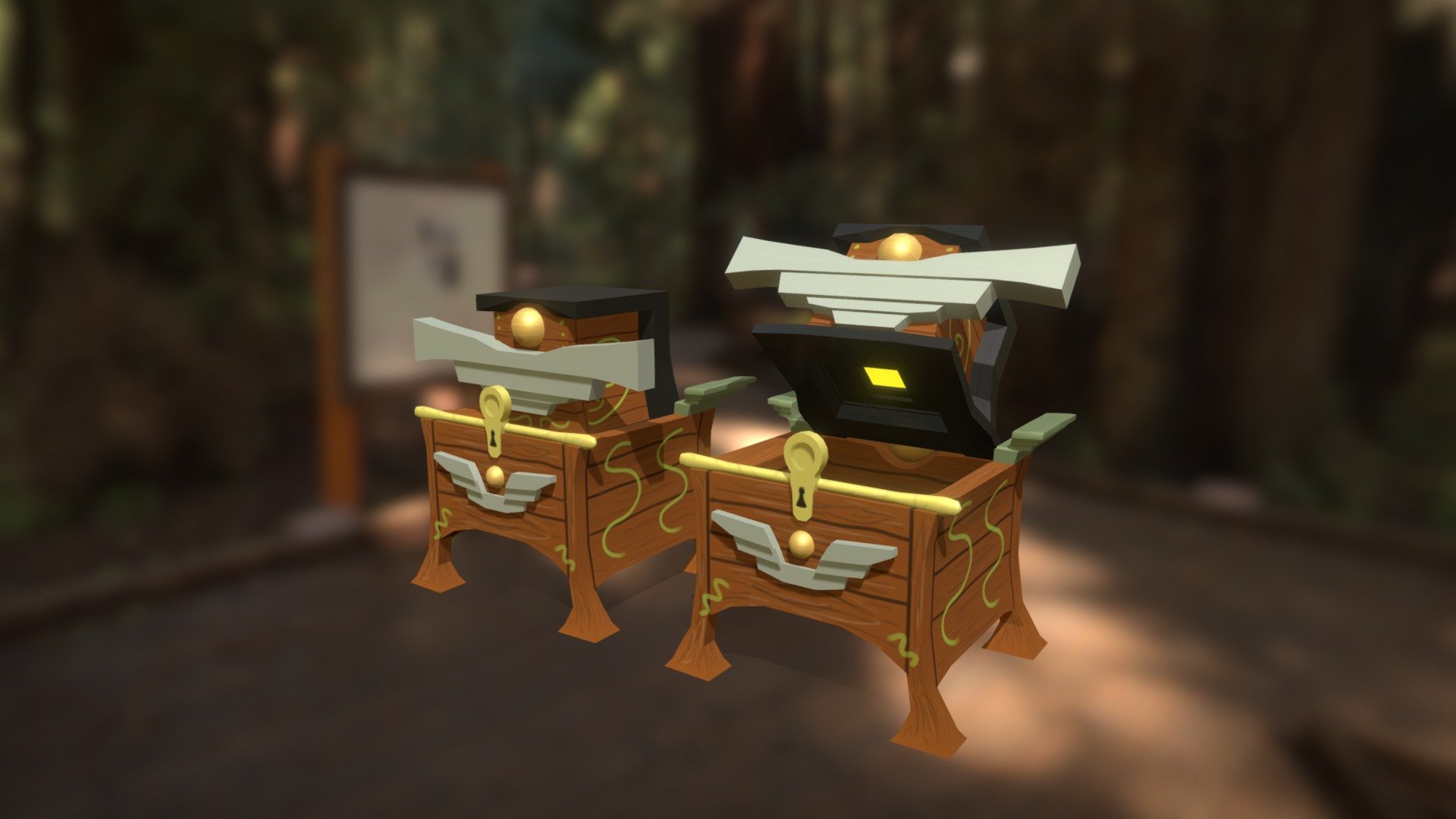 Cool Chest - Download Free 3D model by SpaceGolby [b192478] - Sketchfab