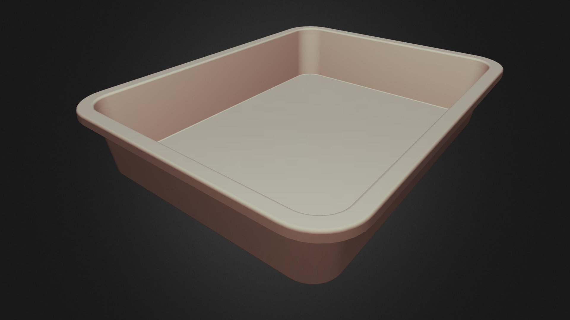 Rectangular Plastic Tray 30 Cms X 40 Cms X 8 Cms - Buy Royalty Free 3D ...