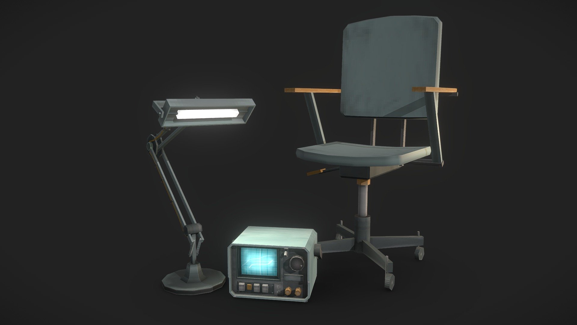 Interior Props - Download Free 3D model by Jet (@jetjones) [b195ad2 ...