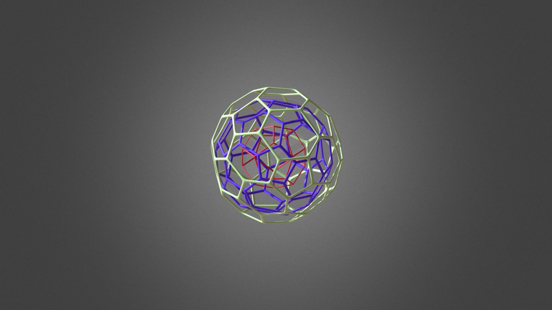 Fullereno C60 - 3D model by Ankaku [b195ef9] - Sketchfab