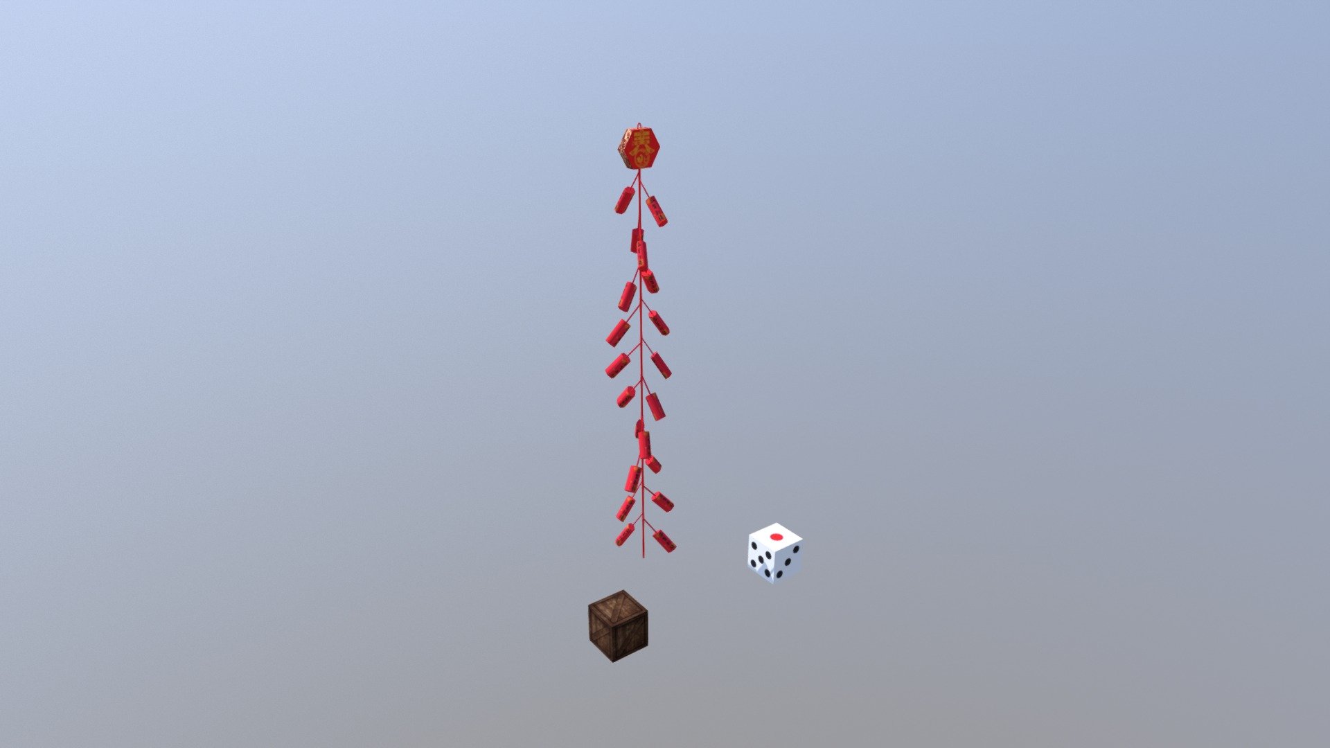 Firecracker - 3D model by 蒼墨 (@rwoormip510) [b1979cd] - Sketchfab