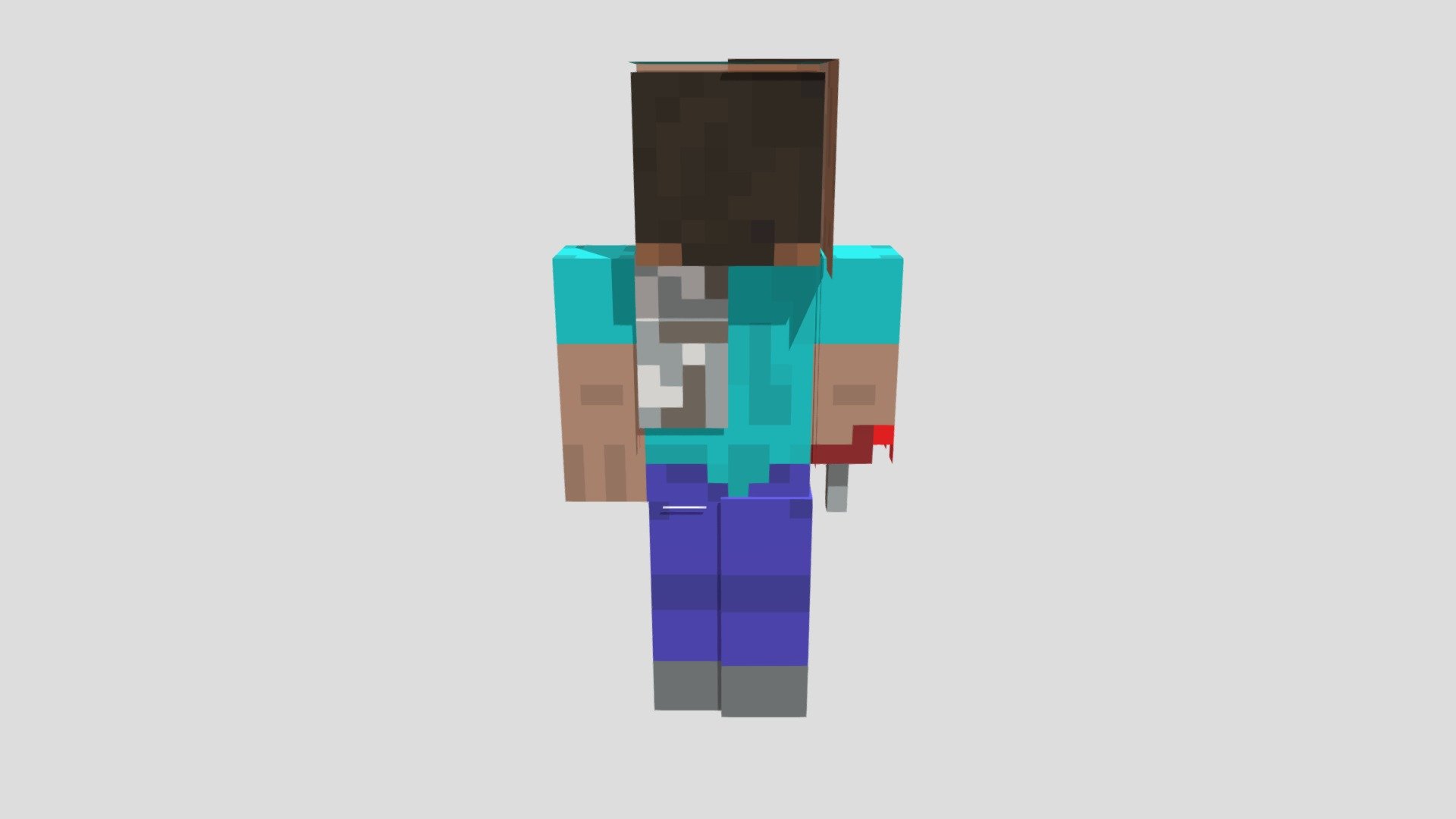 I Am Not Steve minecraft creepy pasta mobs new - Download Free 3D model ...