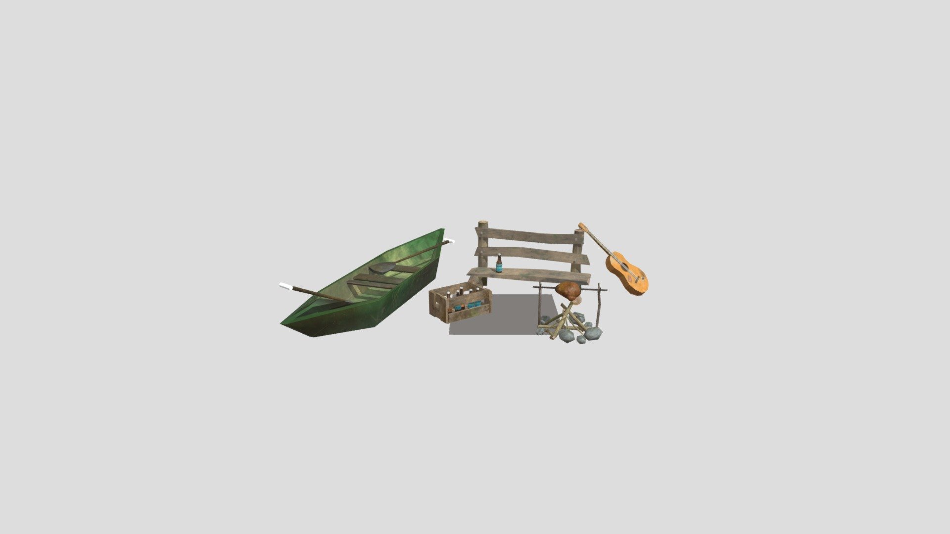 DAE 5 Finished props - Forest Loner - 3D model by aline_vdw [b198955 ...