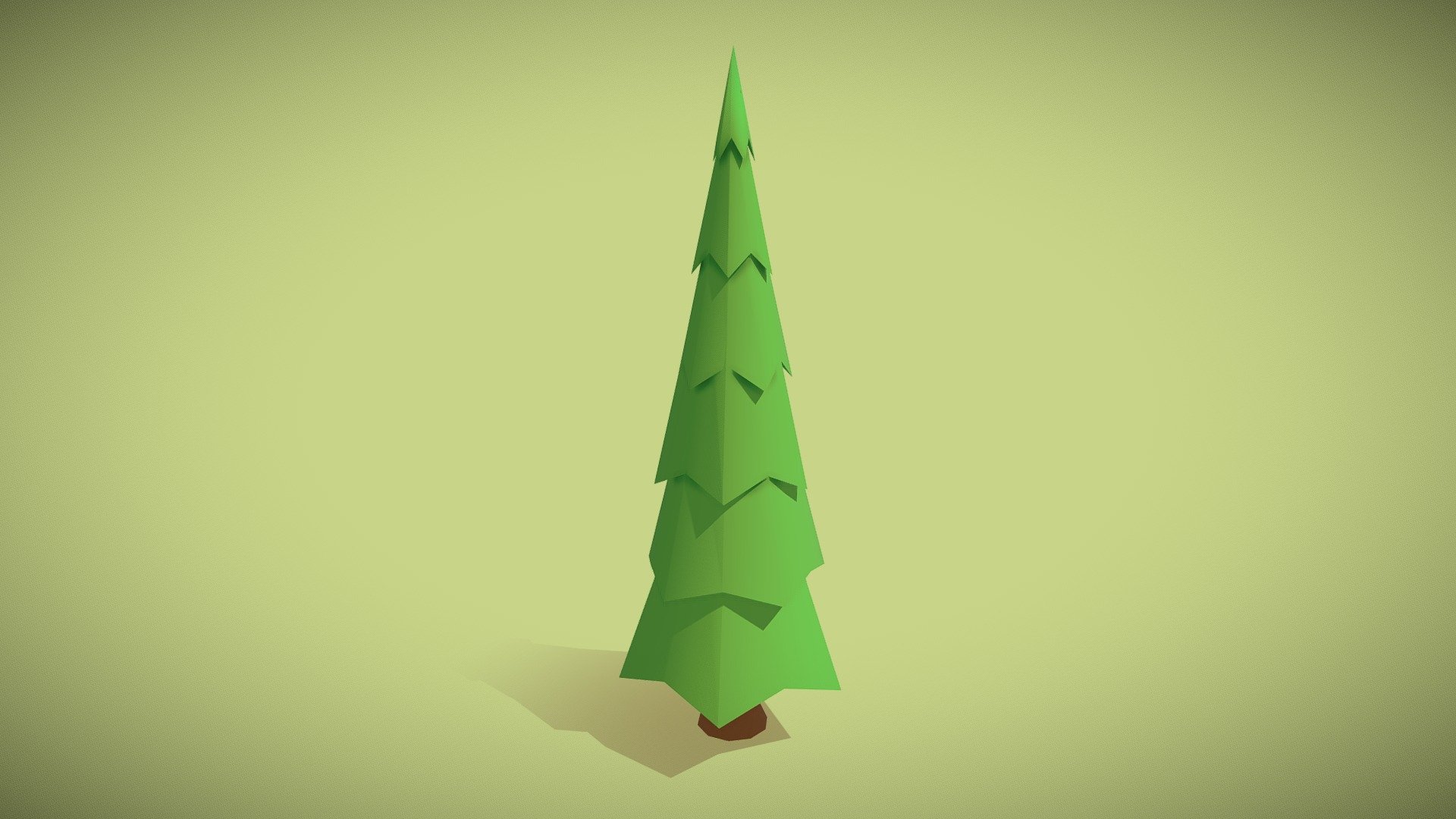 Tree Low-poly 3D model - Download Free 3D model by N1x [b19ab41 ...
