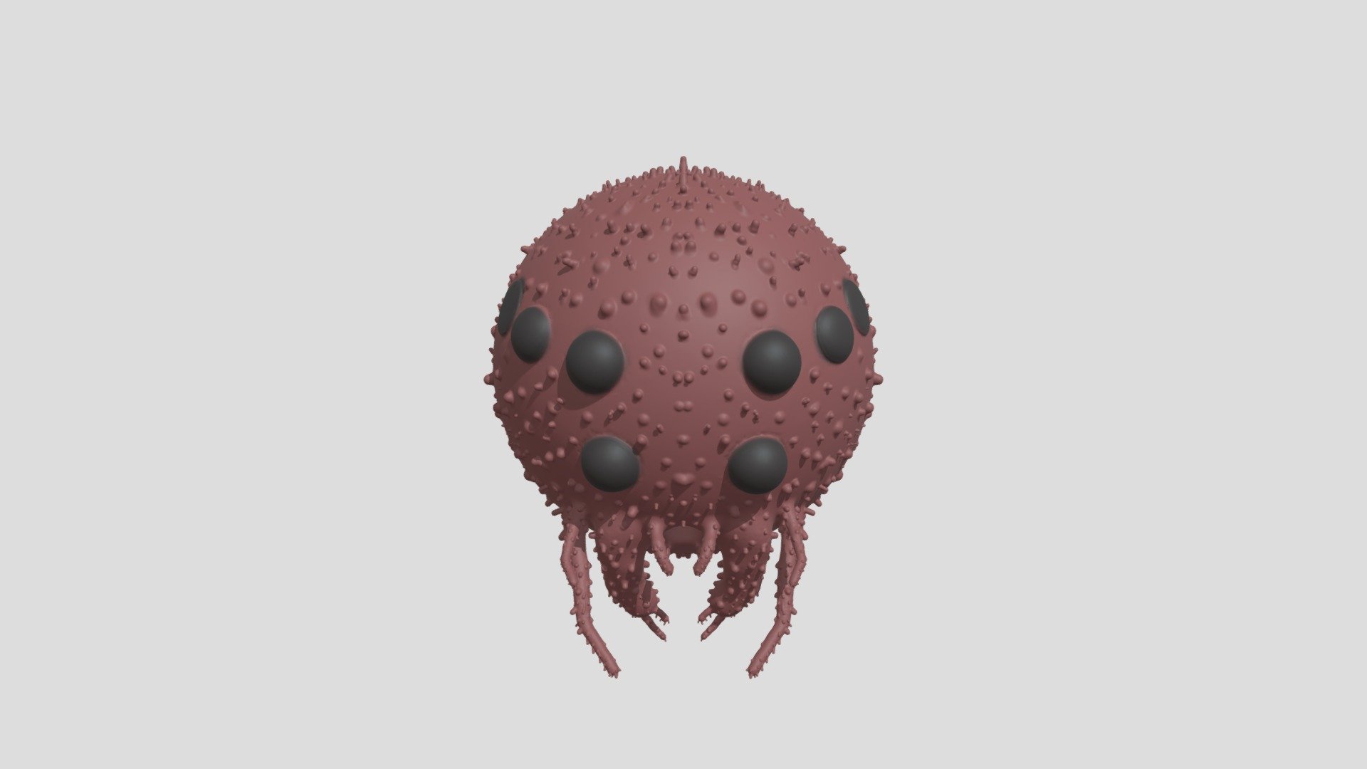 Spider Head - 3D model by Sebas_Kuzul [b19b22f] - Sketchfab