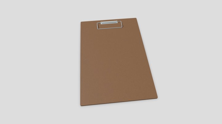 Clipboard 3D models - Sketchfab