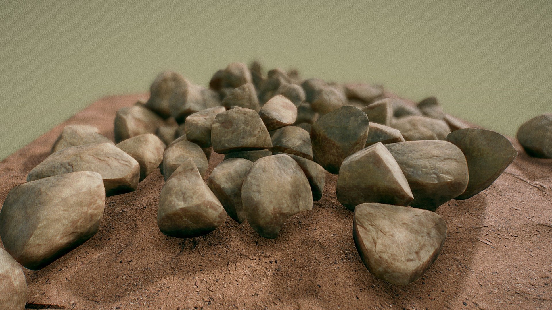 And finally some sandy rocks - Download Free 3D model by Virtua Con ...