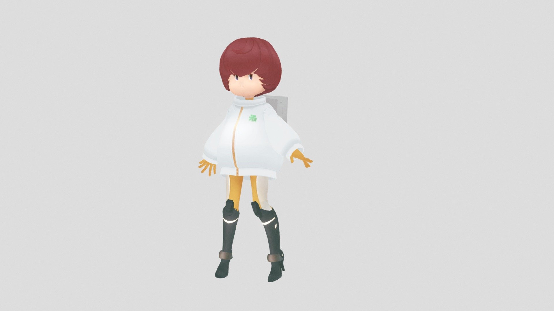 Utyu-Girl - 3D model by Kanon (@cd18056) [b19ccfc] - Sketchfab