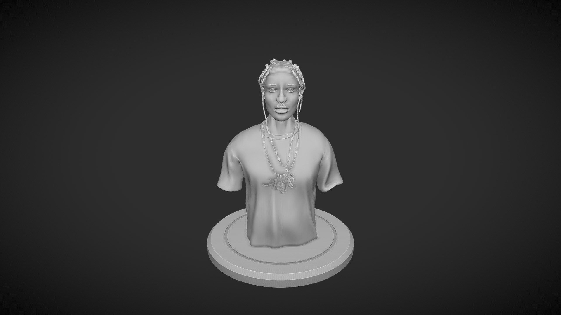ASAP Rocky 3D Bust - Buy Royalty Free 3D model by Sandeep Choudhary ...