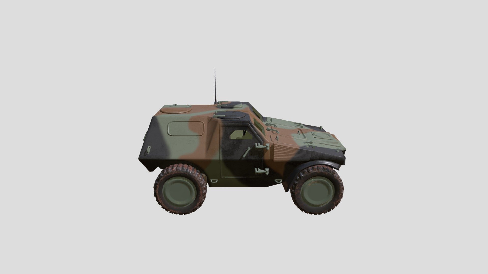 Panhard VBL - 3D model by Francoberto [b19d8ef] - Sketchfab