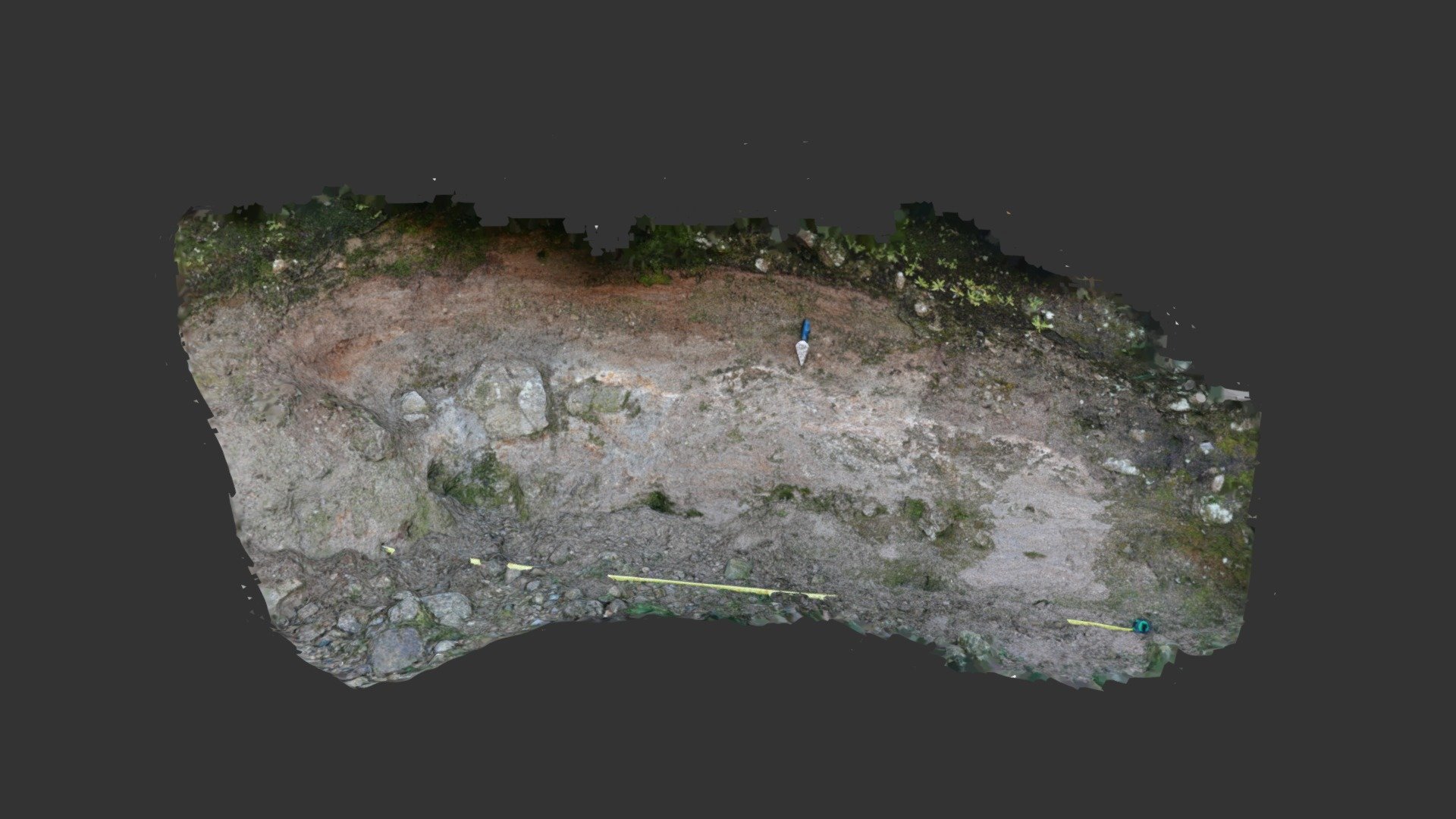 Sittaford sediment section 2 - 3D model by Caroline Clason (@cclason ...