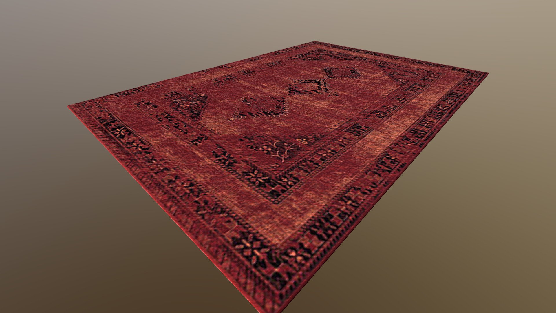 Rug_Afgan01 - 3D model by moominmomma [b19f867] - Sketchfab