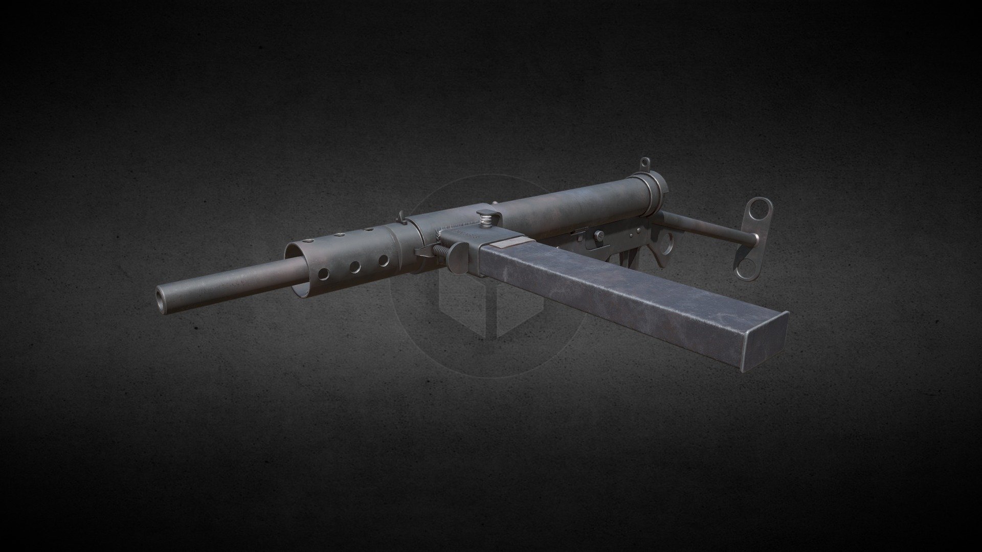Sten Mk2 - 3D model by davibernardino [b1a032d] - Sketchfab