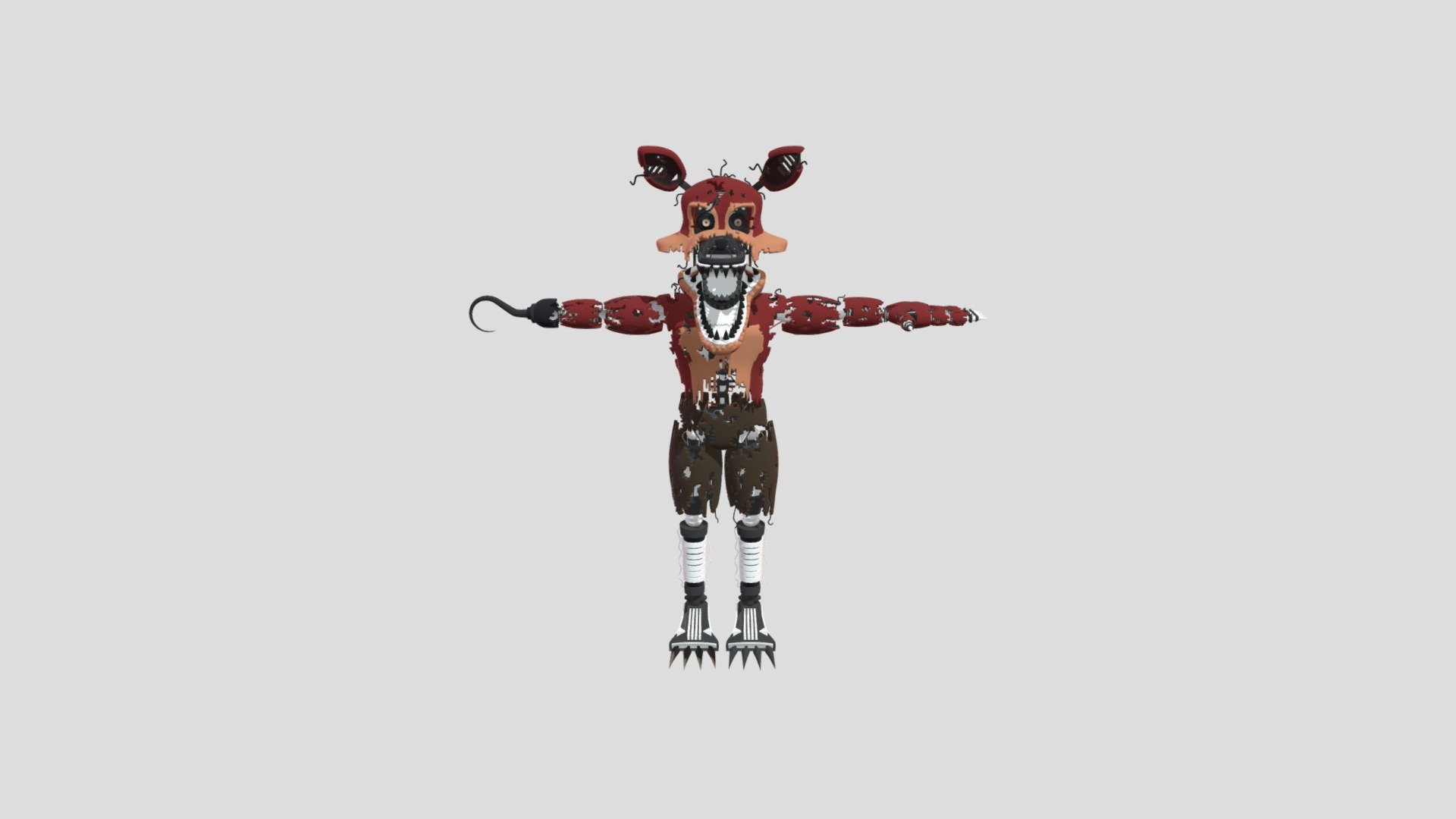 Nightmare Foxy 2 - Download Free 3D model by Anthonyscorrales [b1a1c23 ...