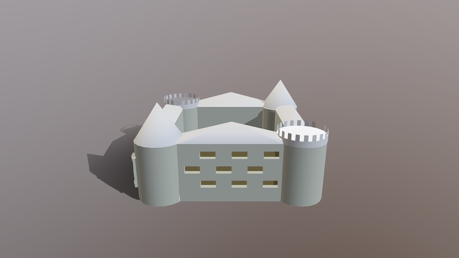 Week 5 Castle - 3D model by afleetw [b1a1d86] - Sketchfab