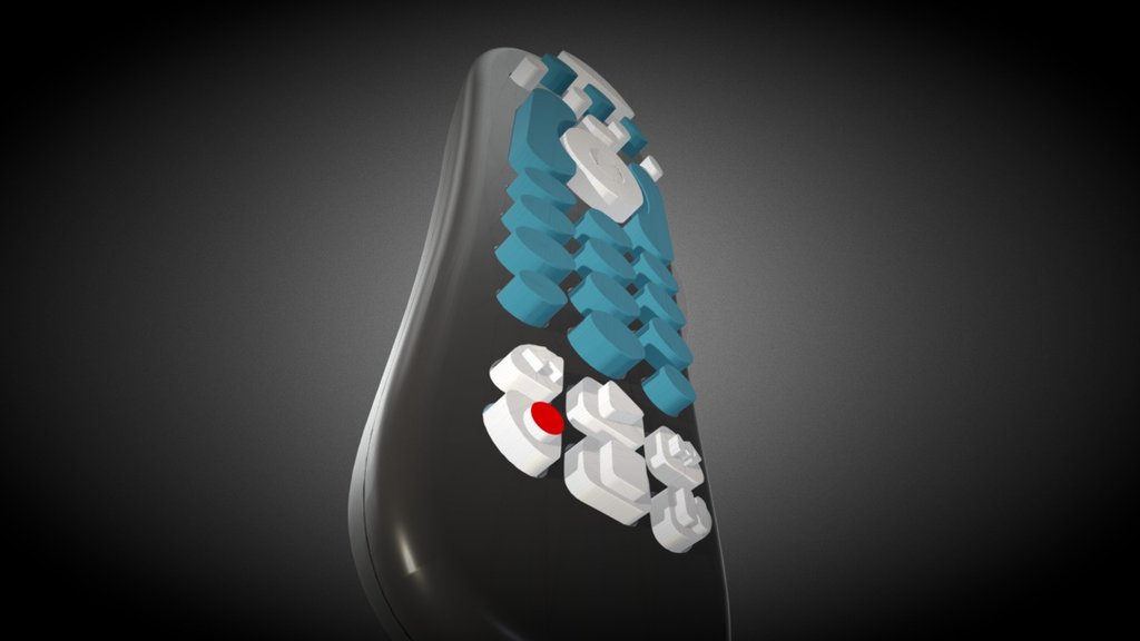 Remote - Download Free 3D model by Jcrisp [b1a3d1b] - Sketchfab