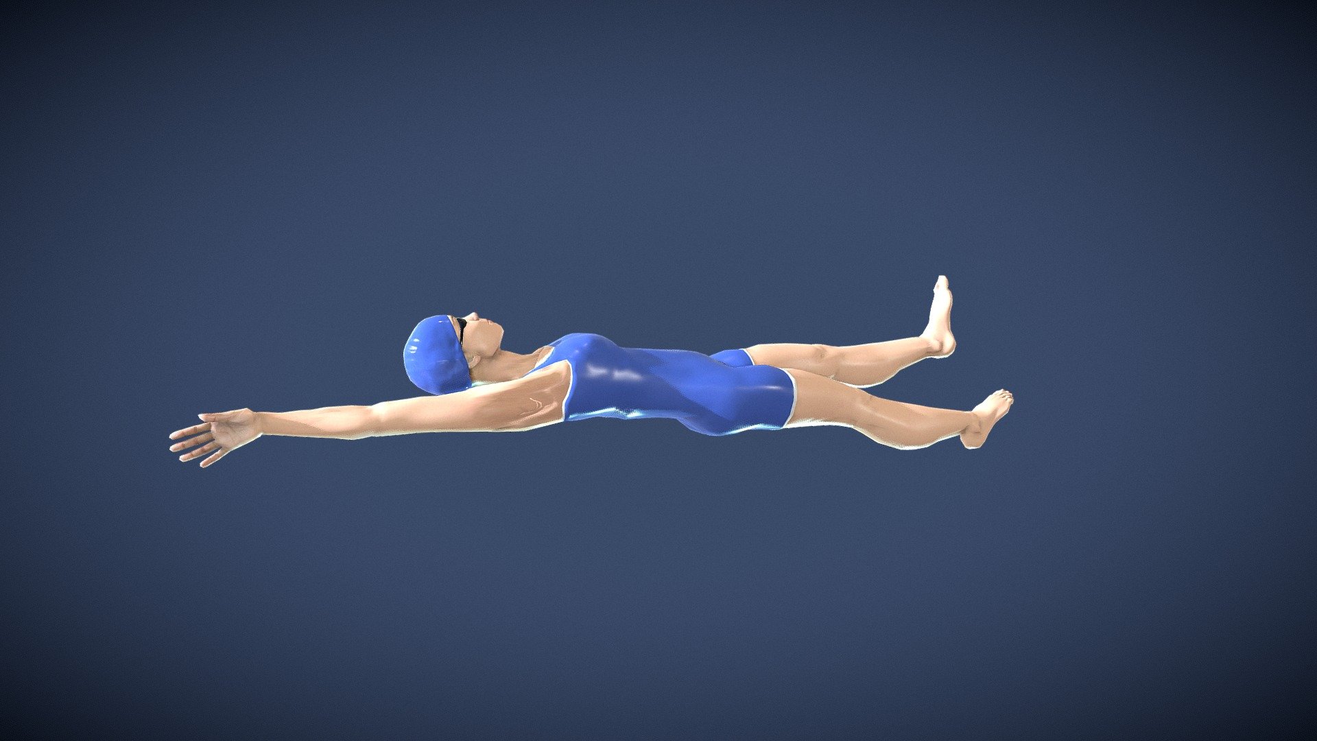 Female Swimming Back Style - Buy Royalty Free 3D model by danielmikulik ...