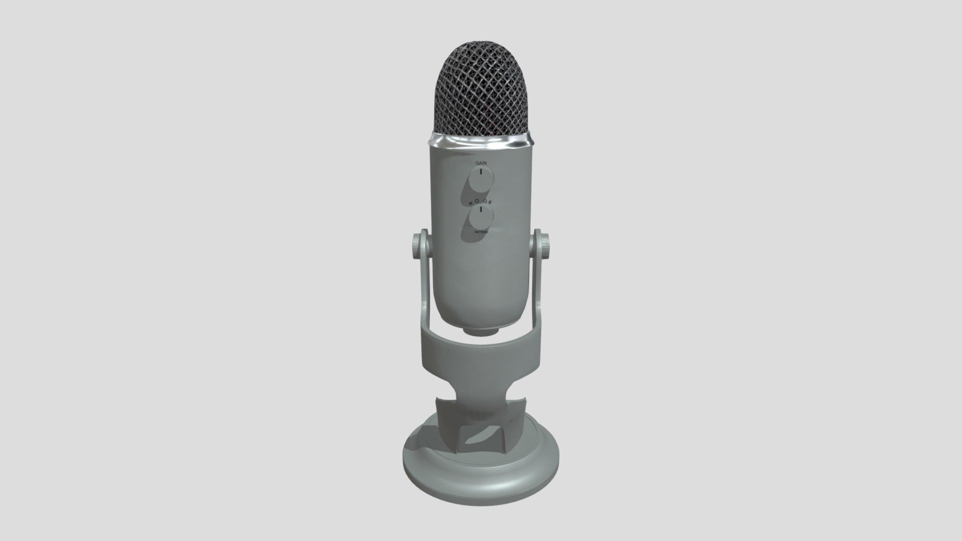 Mic - Download Free 3D model by DFiddy (@DanielFindleton) [b1a8fd8 ...