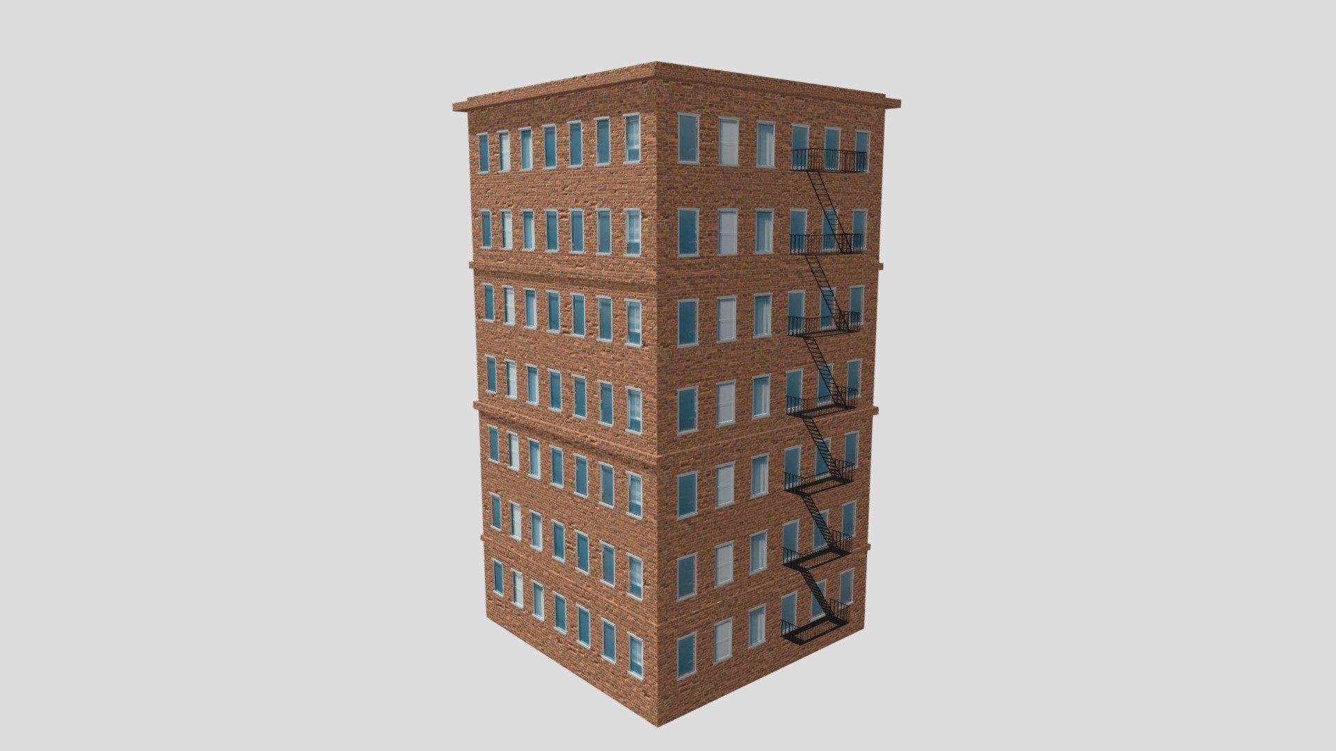 Low Poly Building - Download Free 3D model by Fred (@staraman) [b1aa2d8 ...