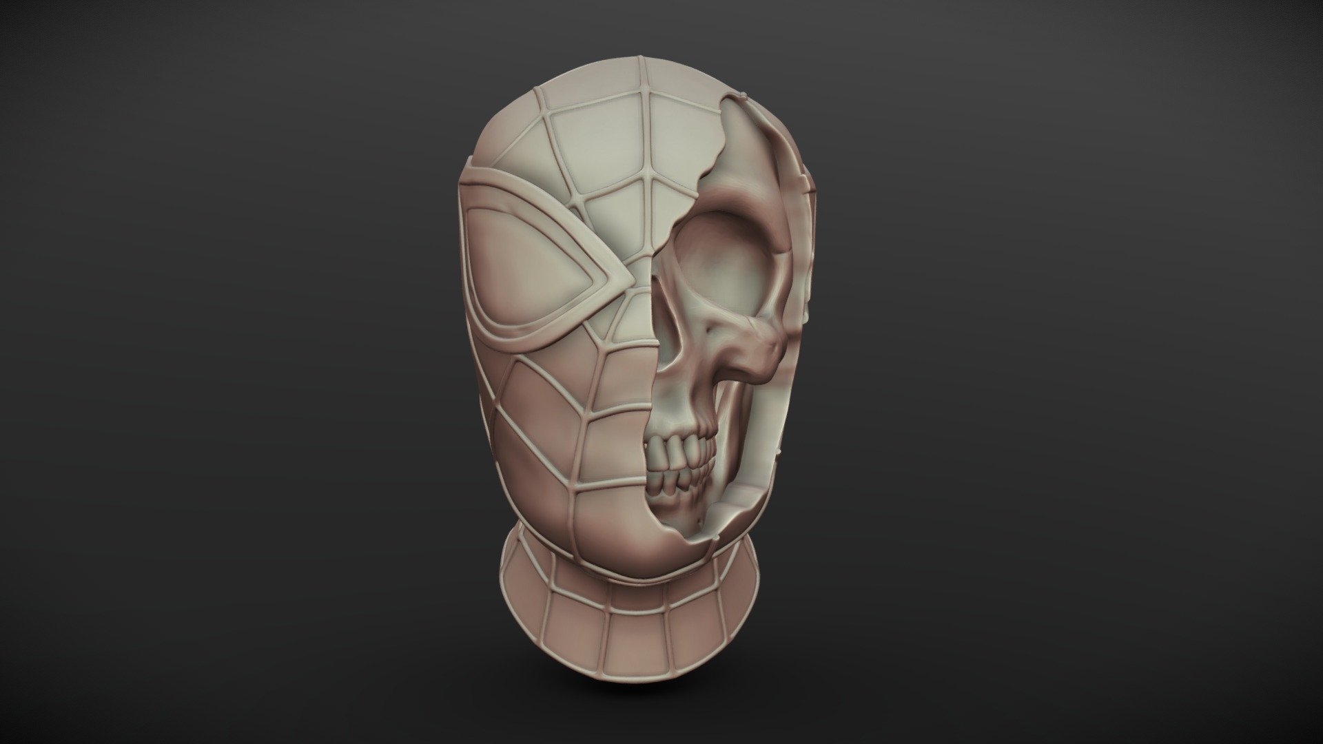 SPIDER-MAN SKULL - Buy Royalty Free 3D model by yogi_sandhi [b1ab259 ...