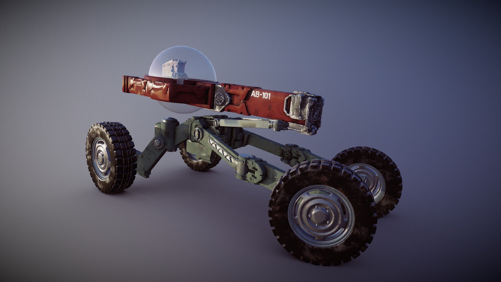 AB-101 All terrain vehicle - 3D model by Austin Beaulier (@Austin ...