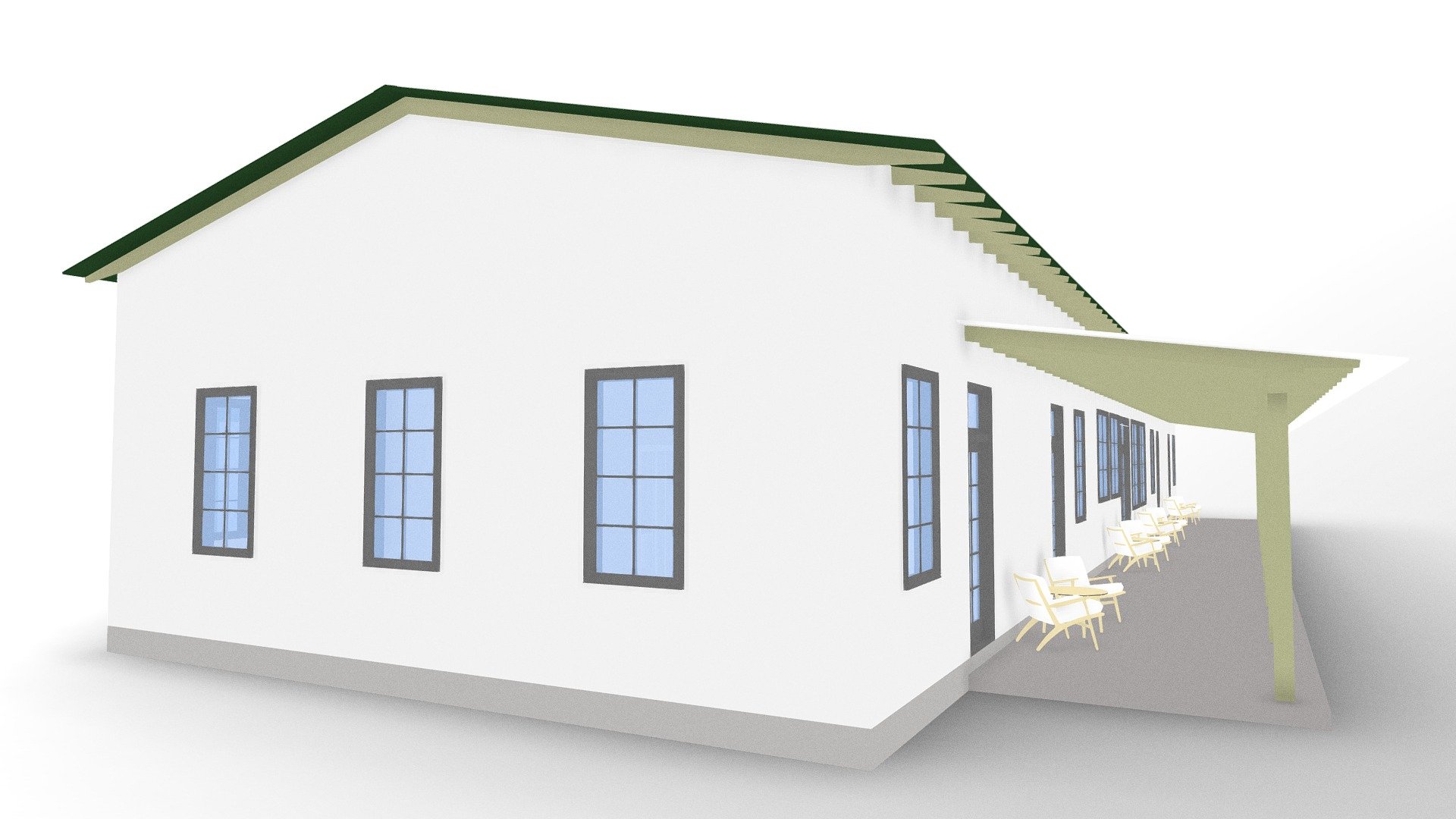 Segera Mission Guesthouse Design Model - Download Free 3D model by ...