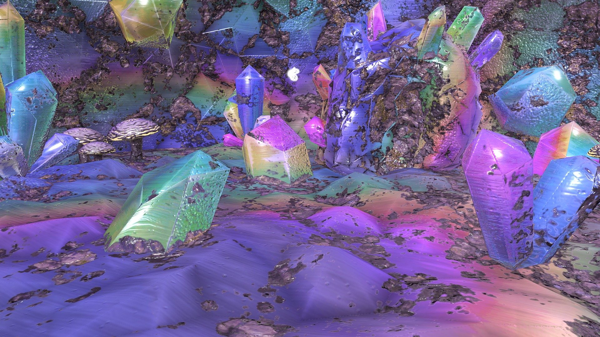 Crystal Cave Meditation - Free Download - Download Free 3D model by ...