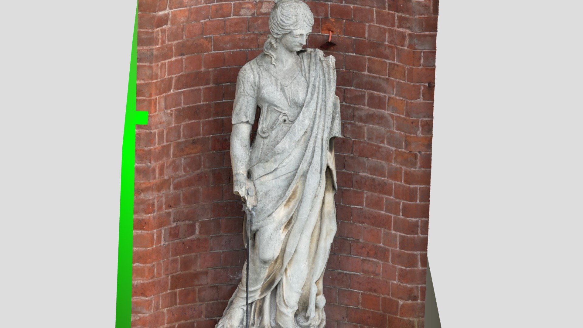 Guildhall, Walsall, Statue of Justice - Download Free 3D model by ...