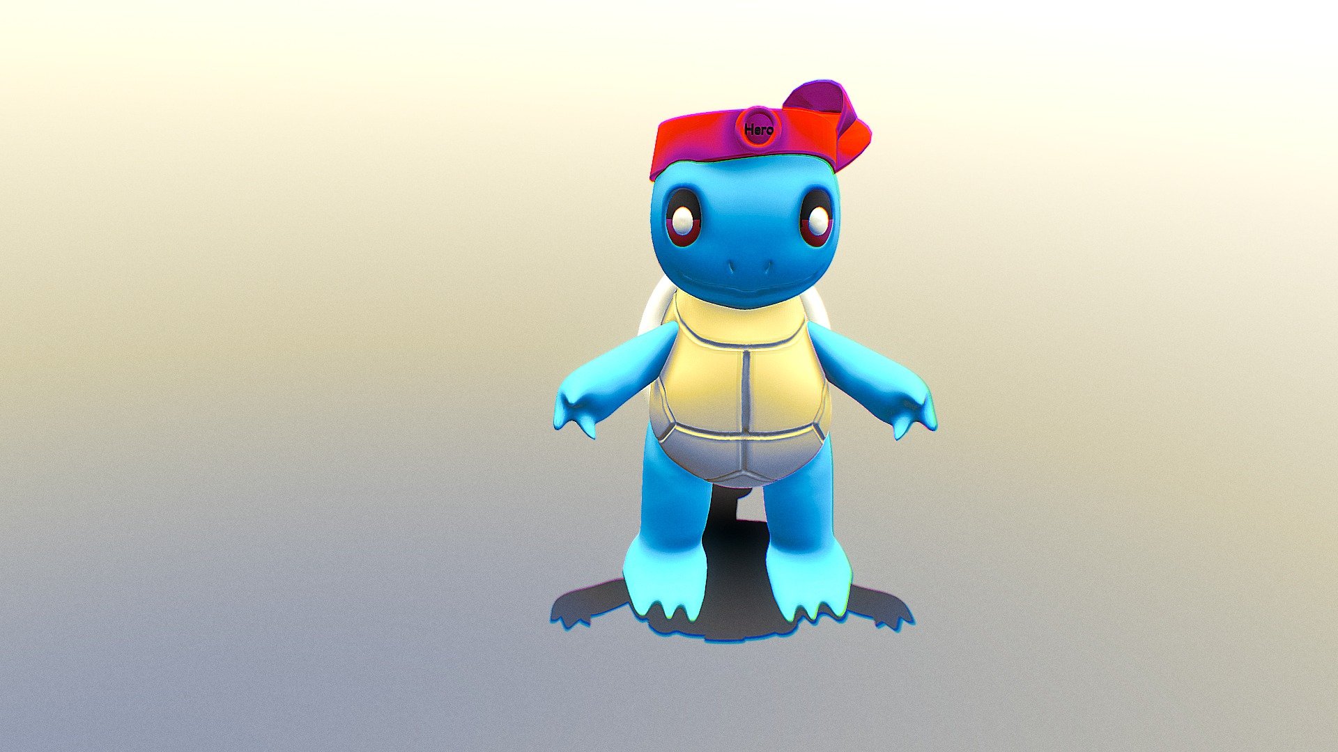 squirtle - Download Free 3D model by herogamer0108 [b1b10ba] - Sketchfab
