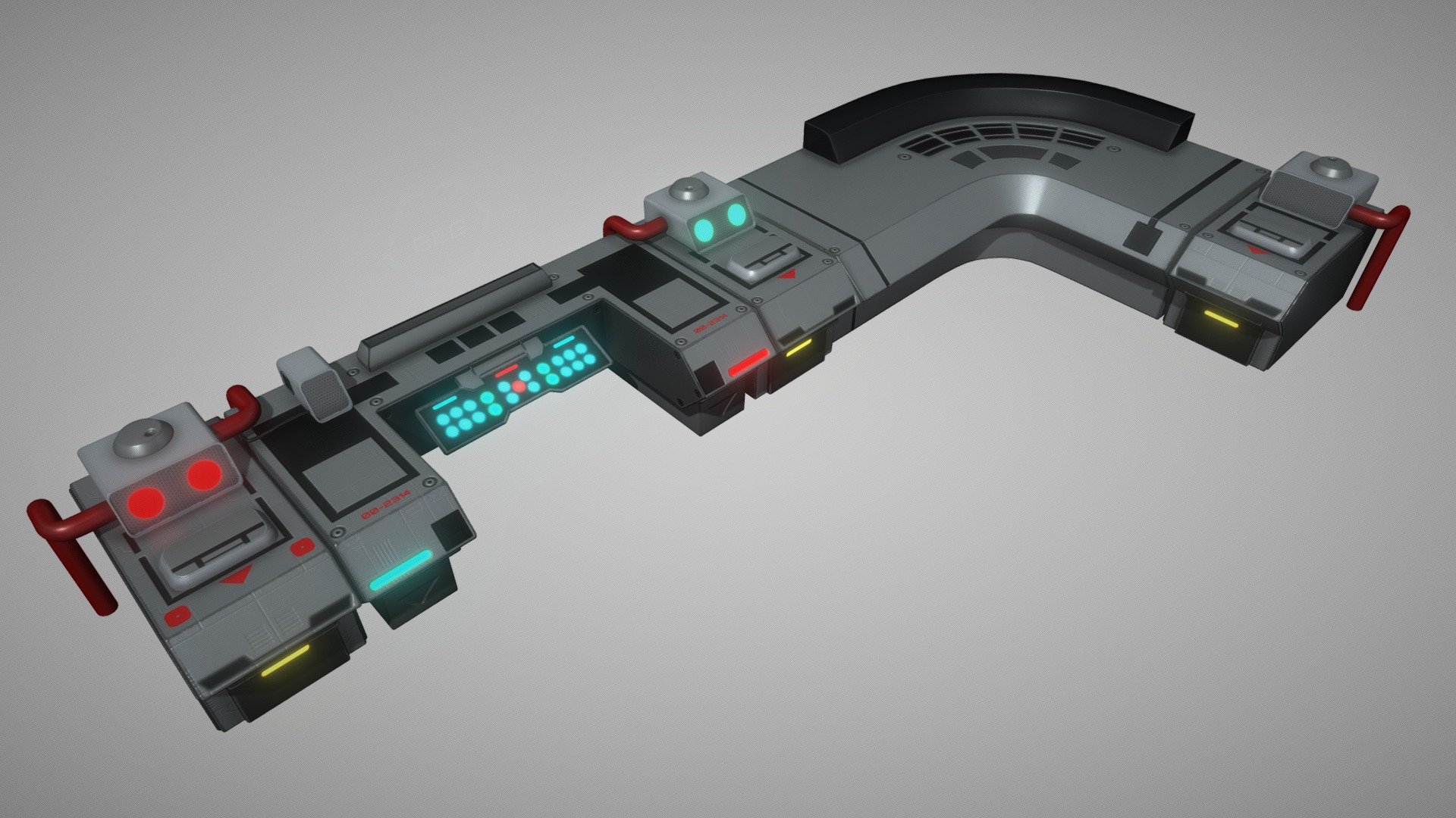 Computer System Table - 3D model by Adrian Jones (@AdrianJones ...